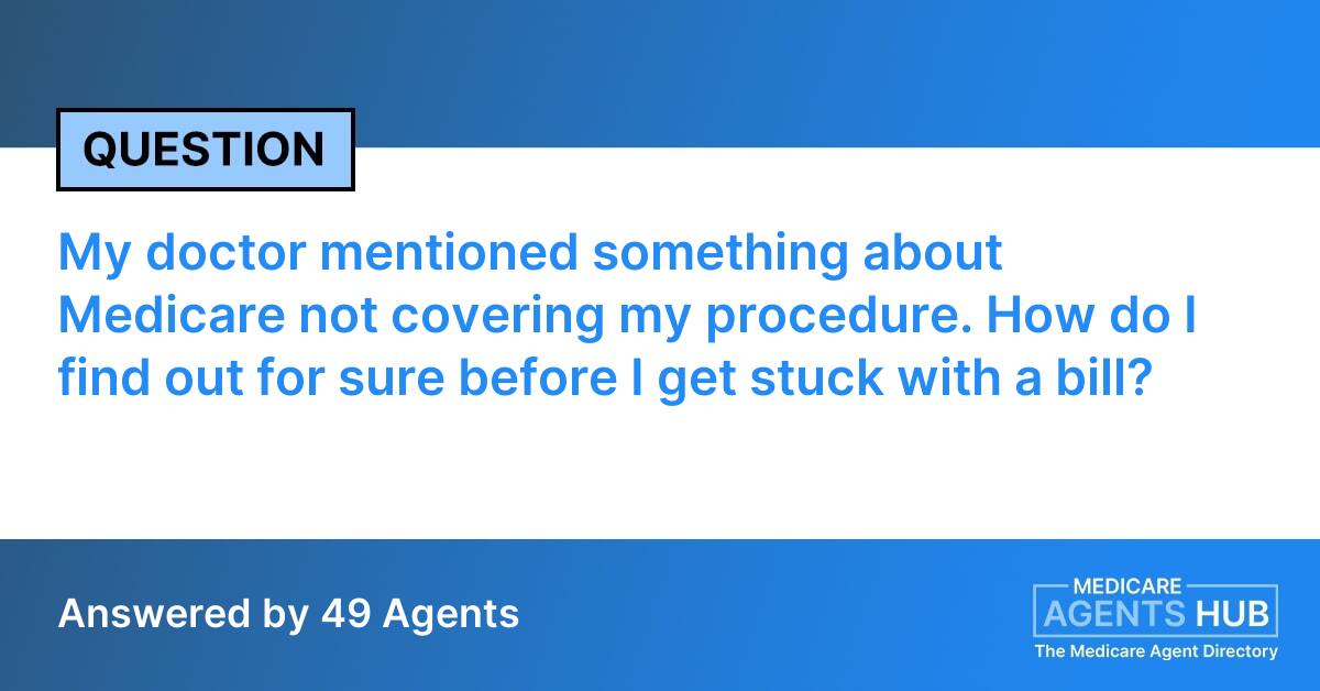 How to check if Medicare covers my procedure?