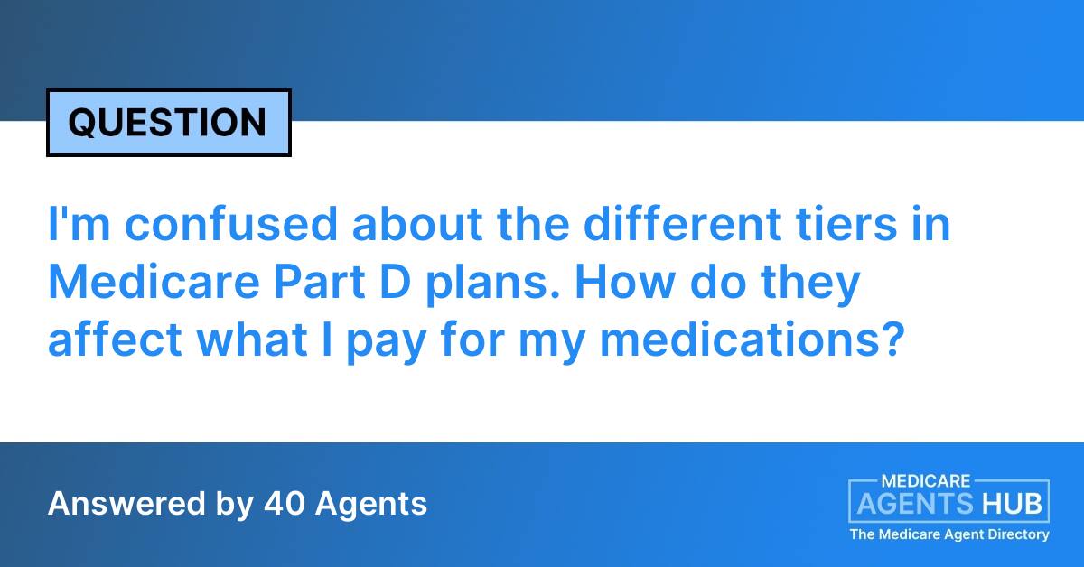 How do Medicare Part D tiers impact my drug costs?
